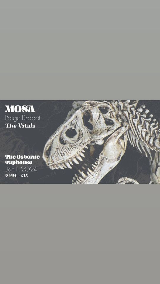 MOSA with Paige Drobot & The Vitals at The Osborne Taphouse, The ...