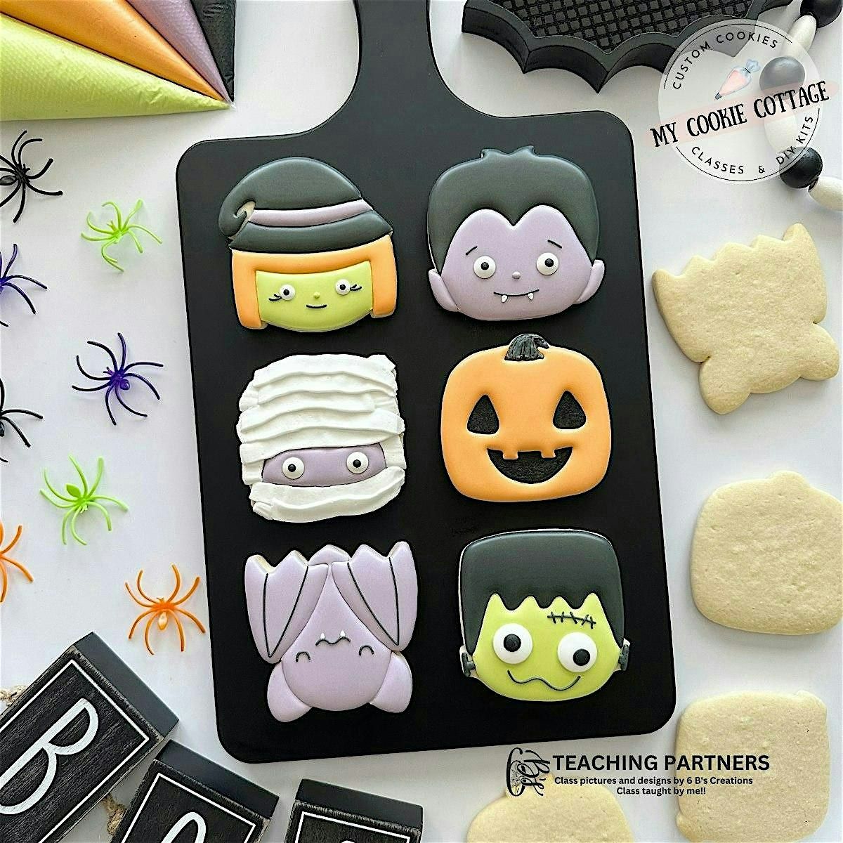 "Silly Spooks" Halloween Cookie Decorating Class w/ My Cookie Cottage, Eastside Café - Coffee ...