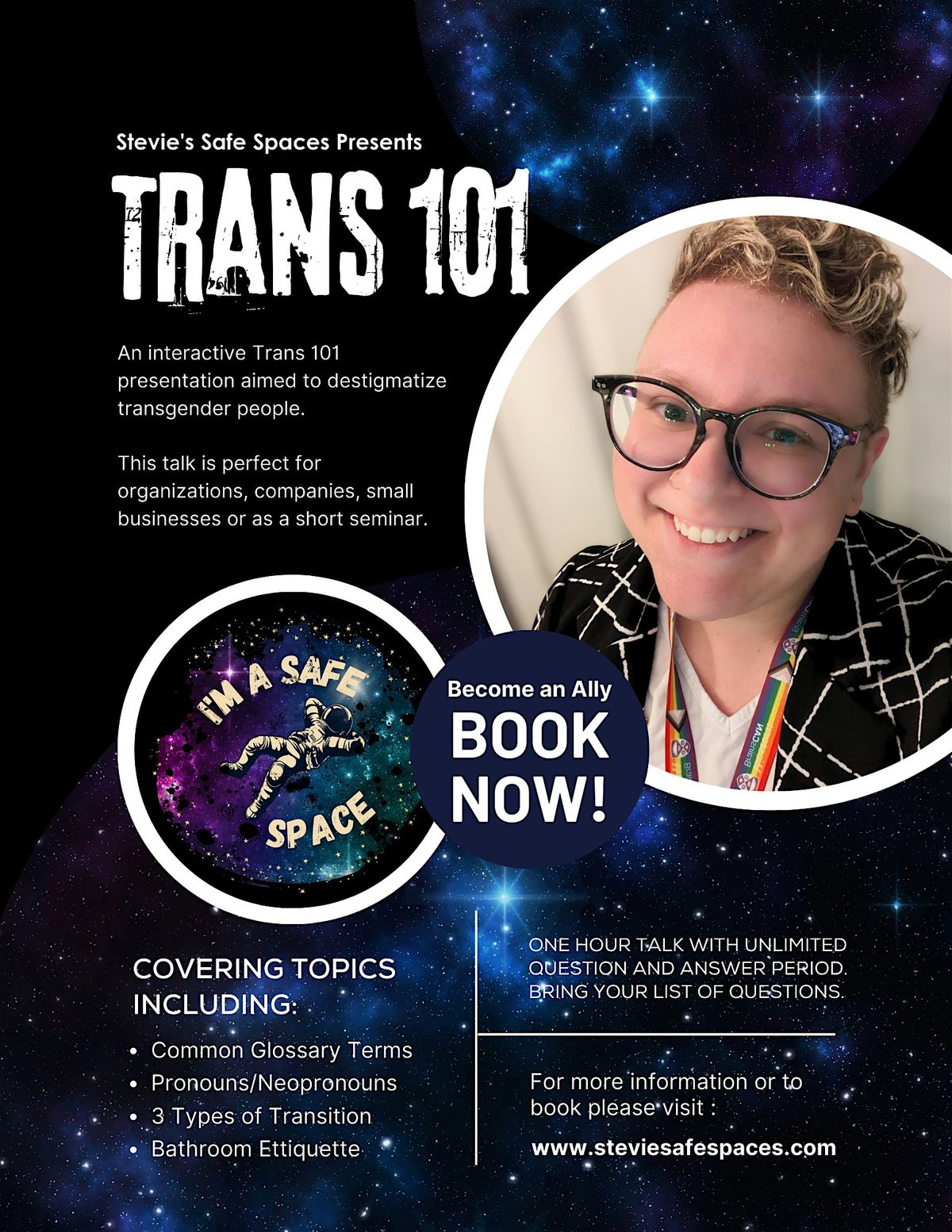 Prism: Trans 101 with Stevies Safe Spaces, 300 Dufferin Ave, London, 20 ...