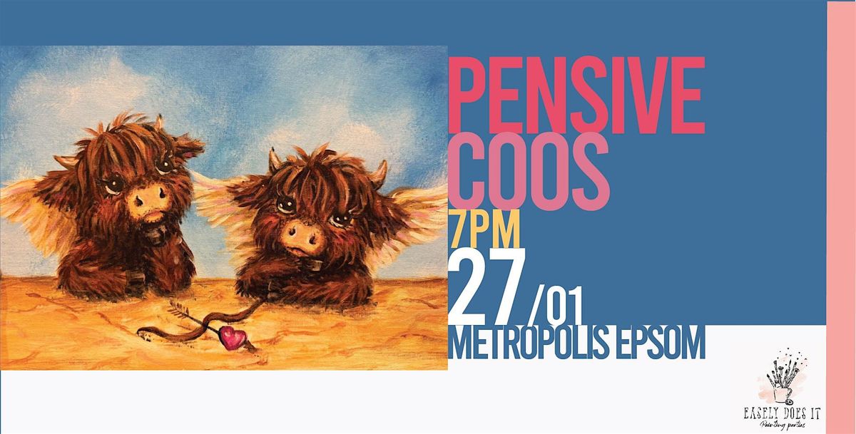 Pensive Coos, Sip and Paint Night. Date idea. Painting Night ...