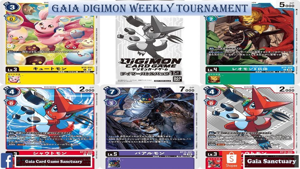 Gaia Digimon Night Tournament , Gaia Card Game Sanctuary, Kuala Lumpur ...