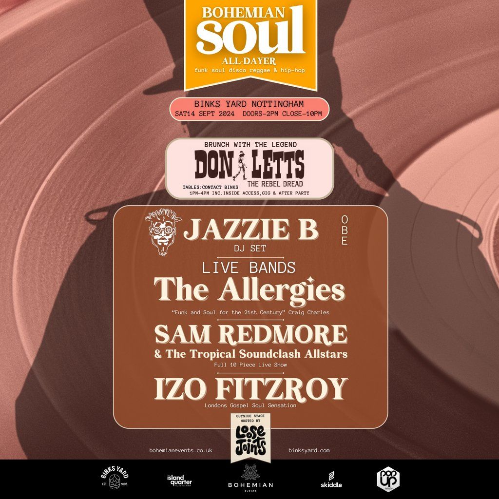 Bohemian Soul All-Dayer, Binks Yard, Nottingham, 14 September 2024 ...