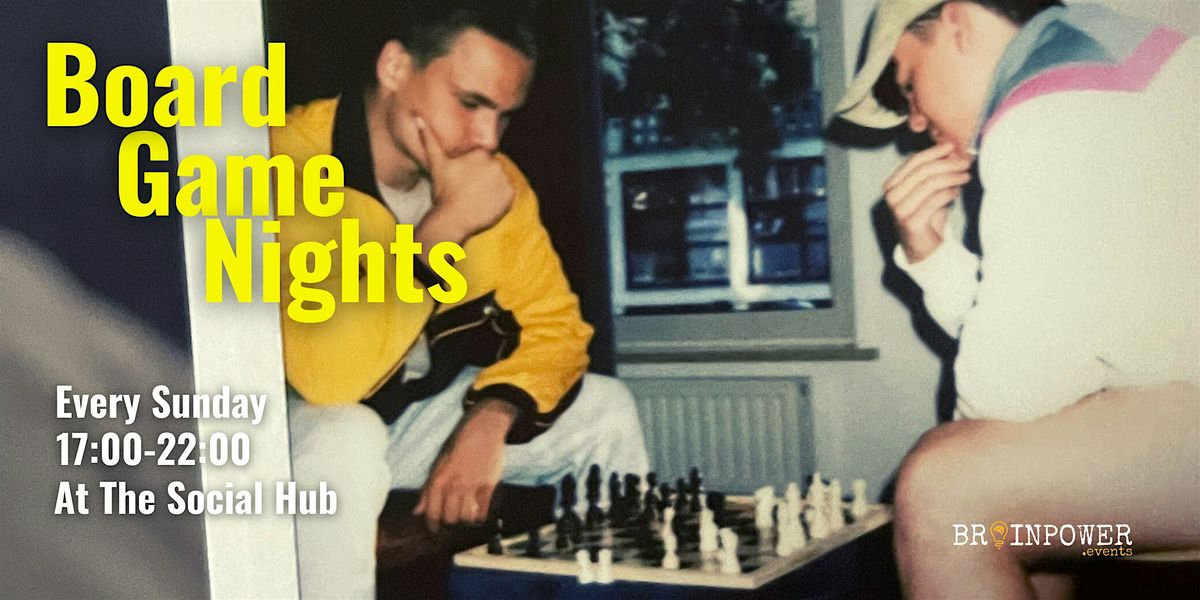 Vienna Board Game Nights, The Social Hub Vienna, Wien, 30 March to 1 ...