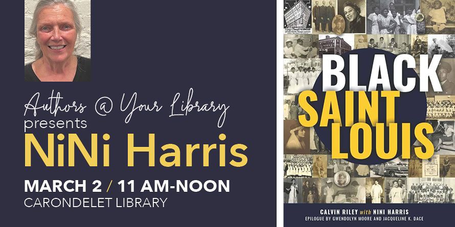 iNi Harris discusses her newest book, "Black St. Louis", Carondelet ...
