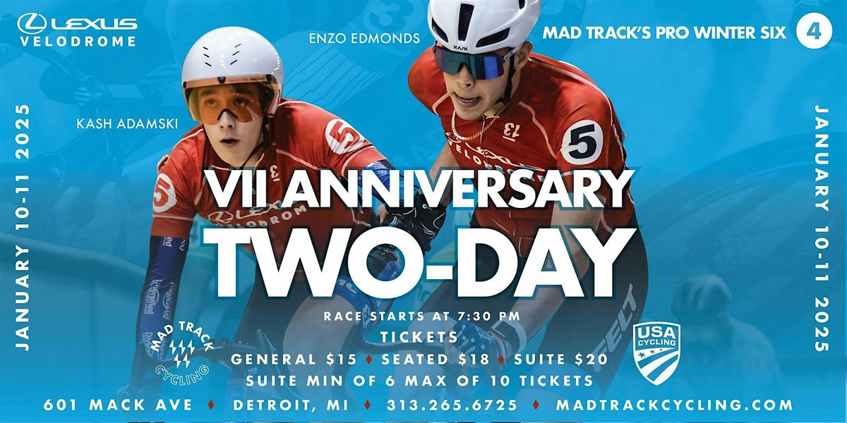 VII Anniversary Two-Day Race Day 2, Lexus Velodrome, Detroit, 11 ...