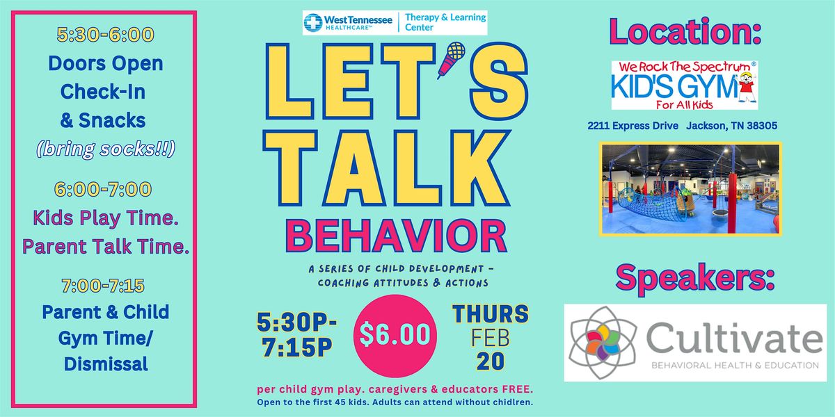 Lets Talk Behavior - Caregivers & Educators Get Behavior Tips. Kids ...