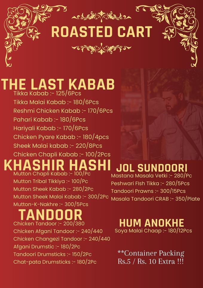 The Last Roasted Cart Menu of the year!!!, Roasted Cart, Kolkata, 31 ...