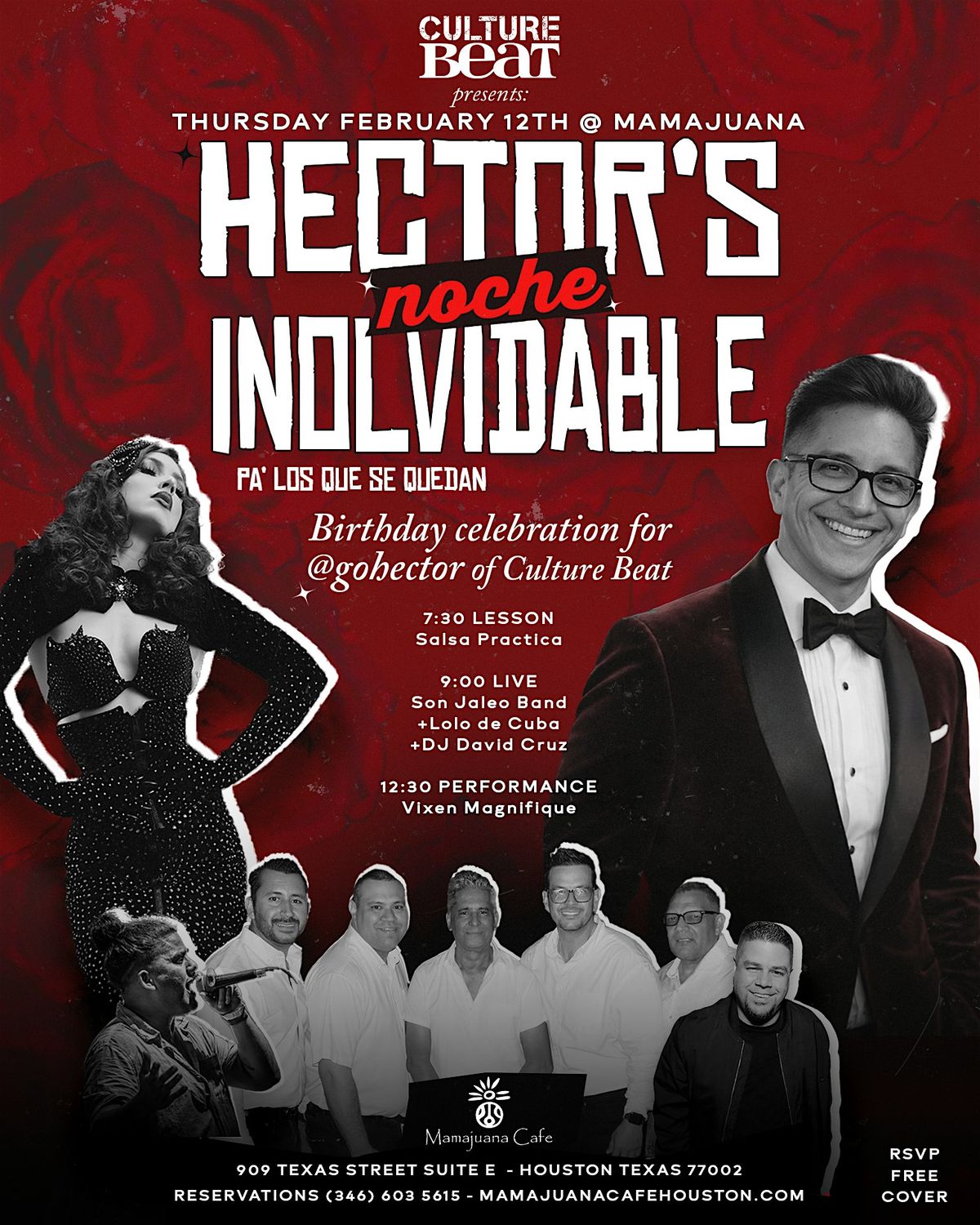 Hectors Noche Inolvidable @ Mamajuana Cafe & Salsa Thursday Anniversary ...