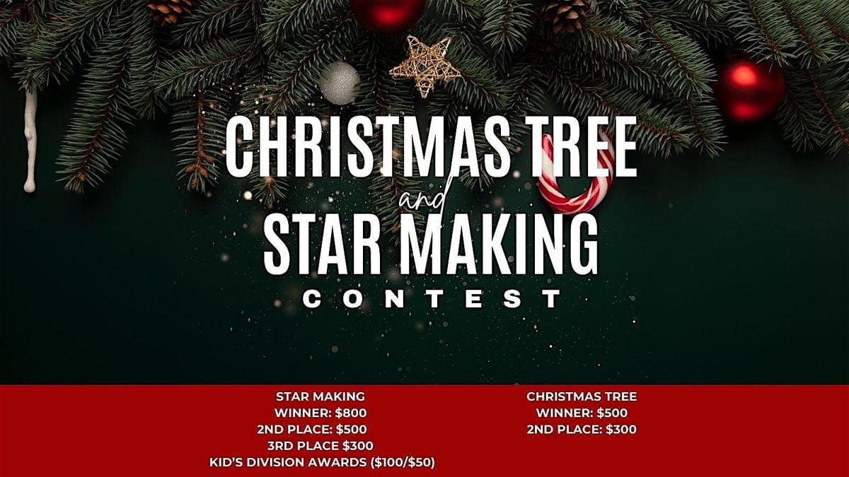 Christmas Tree decorating & Star Making contest, Lhana & Klaire ...