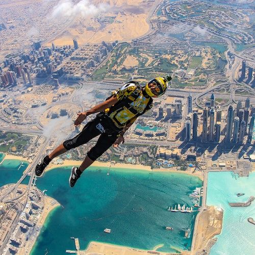 Skydive Dubai over The Palm with Photos & Video, Skydive Dubai ...