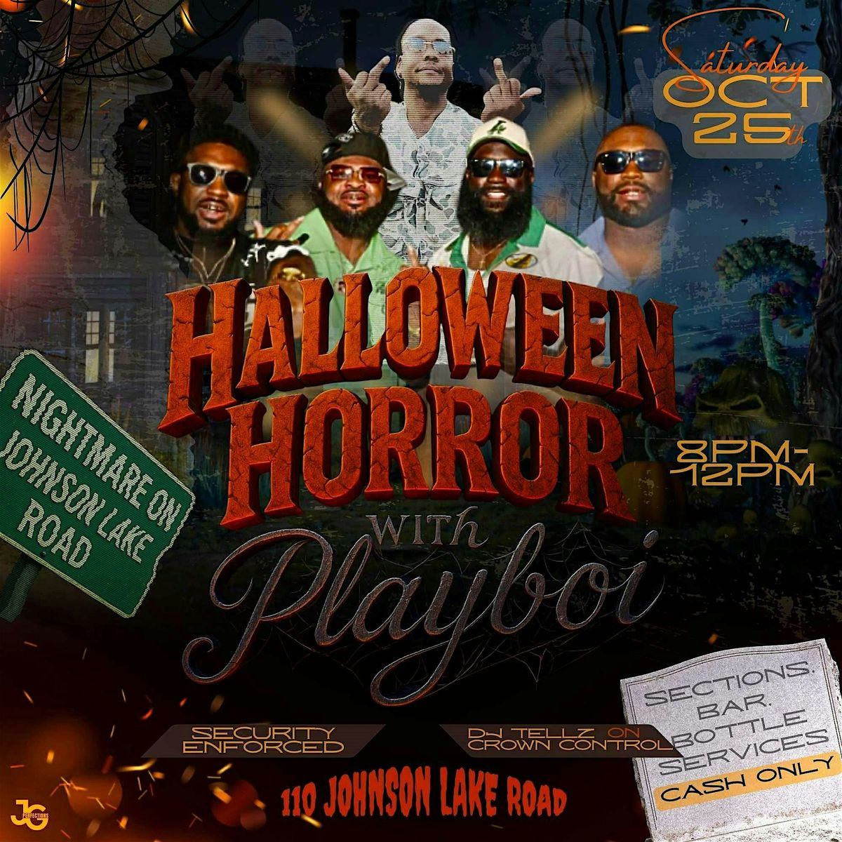 HALLOWEEN HORROR WITH PLAYBOI, 110 Johnson Lake Rd, Alma, 25 October ...