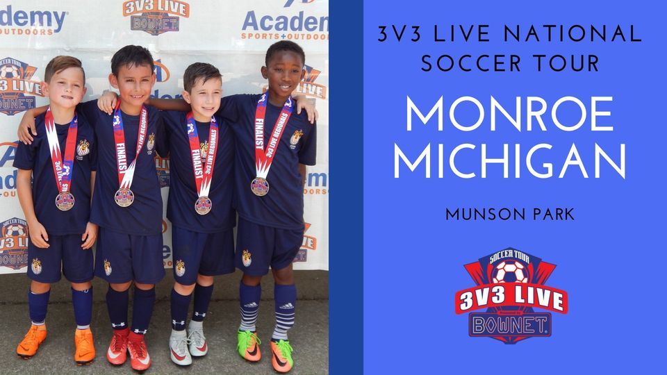 3v3 Live - Monroe, MI, Munson Park, Monroe, July 9 2023 | AllEvents.in