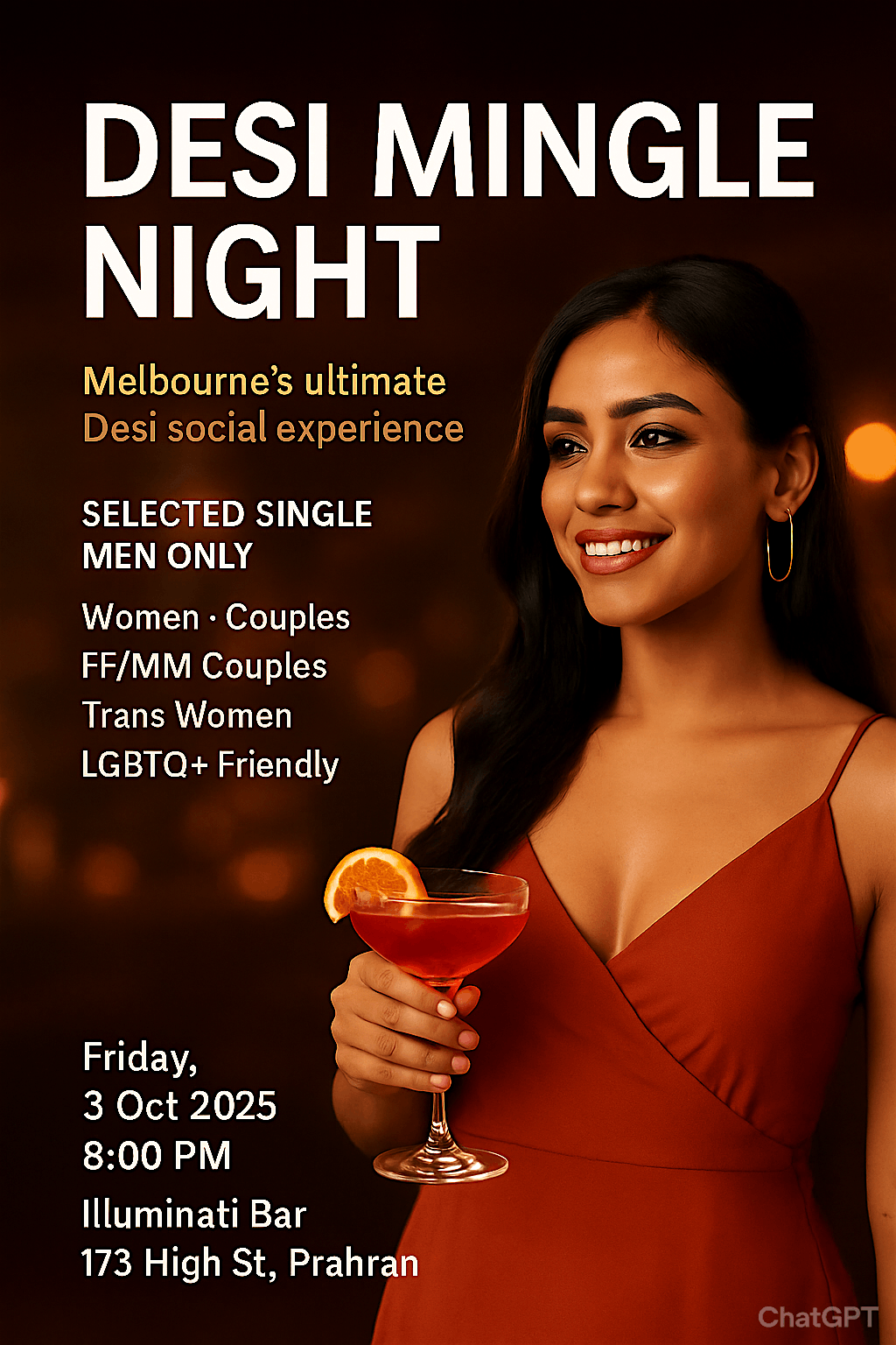 Desi Mingle Night @ Illuminati Bar – Melbourne’s Ultimate Desi Social ...