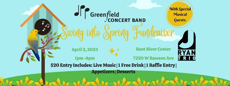 Swing into Spring Fundraiser, Root River Center, Franklin, 2 April 2023 ...