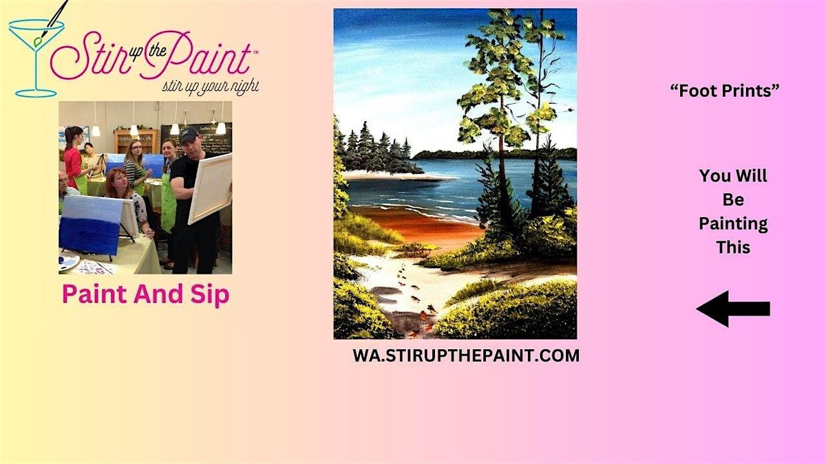 Seattle Paint and Sip, Paint Party, Paint Night With Stir Up The Paint ...