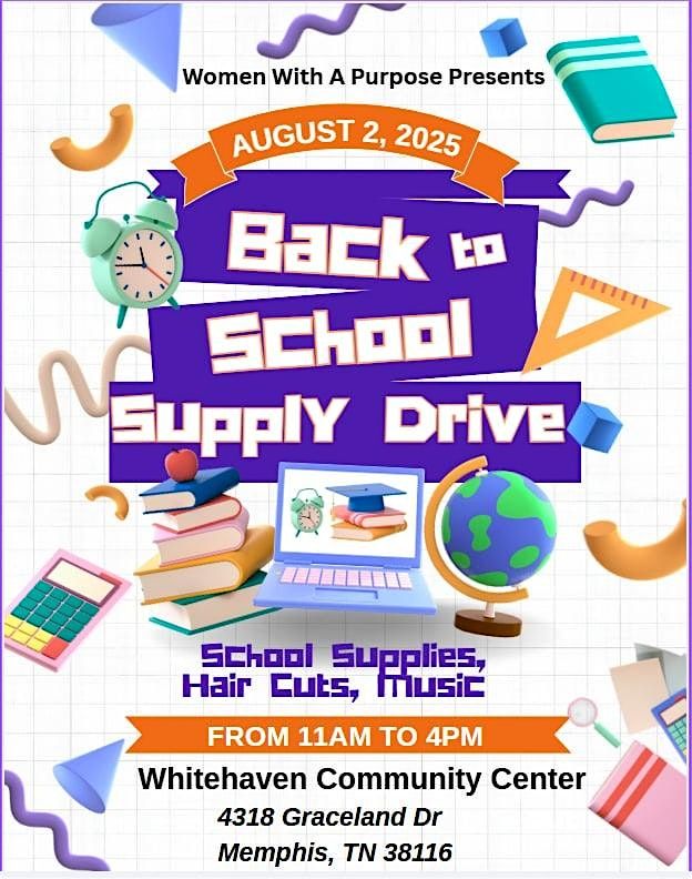 WWAP-Women With A Purpose Back to school Event, Whitehaven Community ...