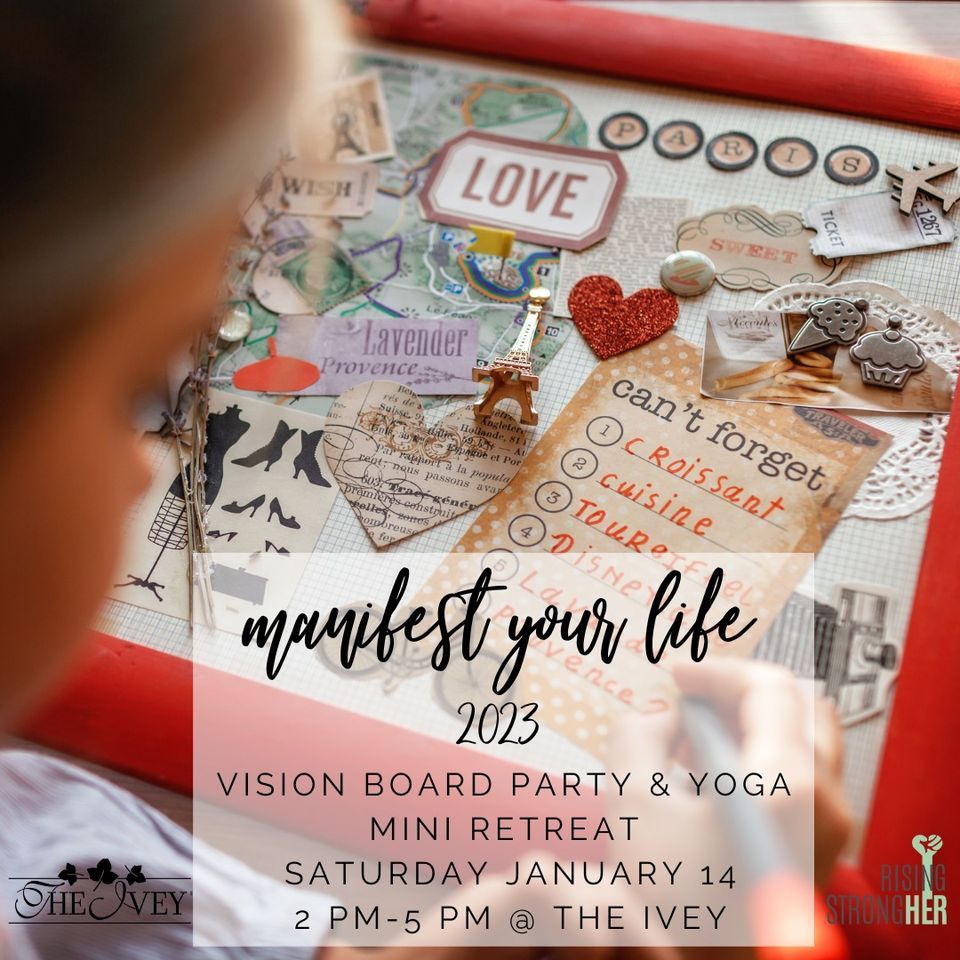 Vision Board Party & Yoga Mini Retreat, The Ivey, Charlotte, 14 January ...