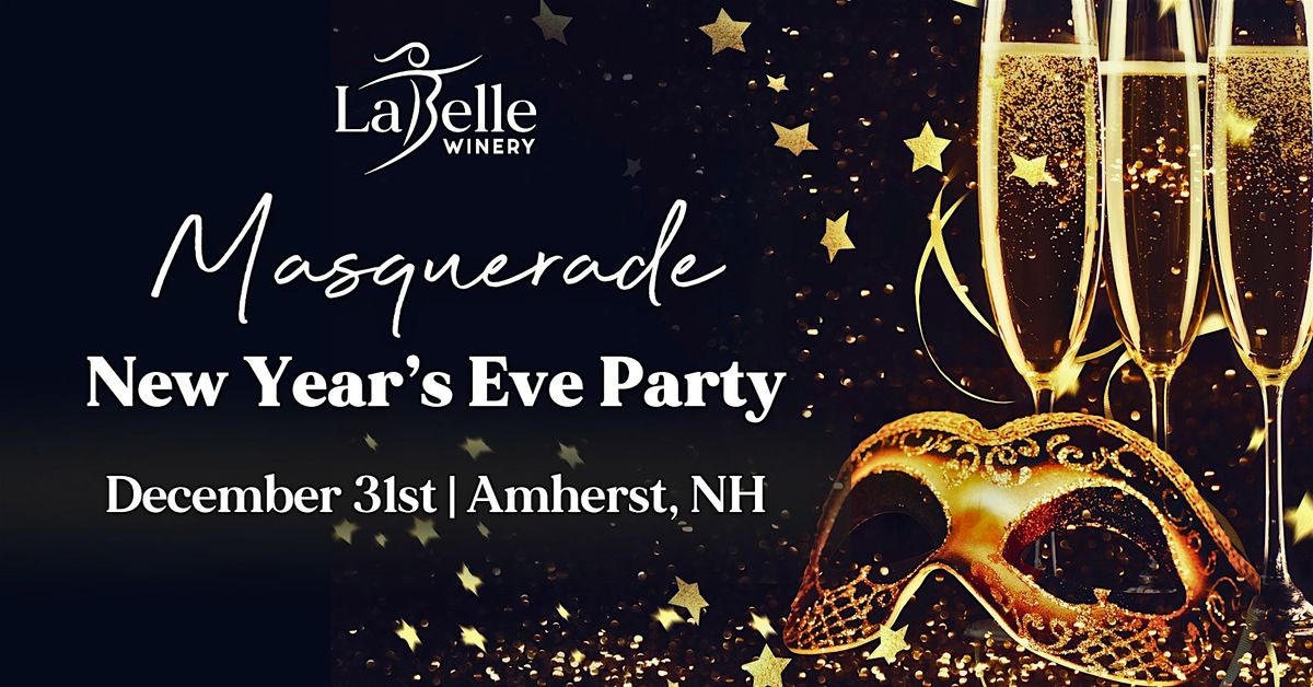 Masquerade New Years Eve Party, LaBelle Winery - Amherst, 31 December ...
