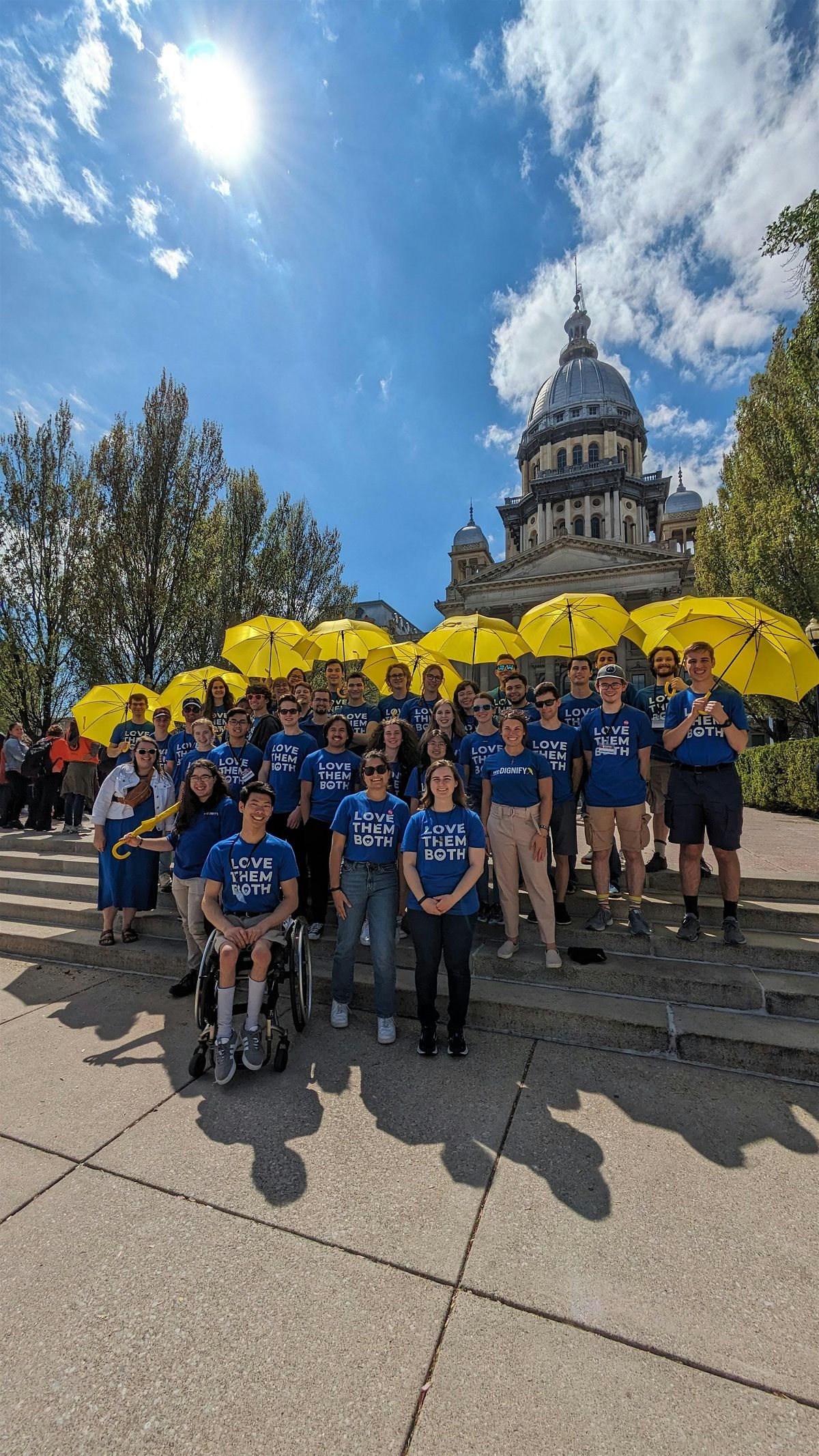 Illinois Pro-Life March Trip with weDignify, Illinois State Capitol ...