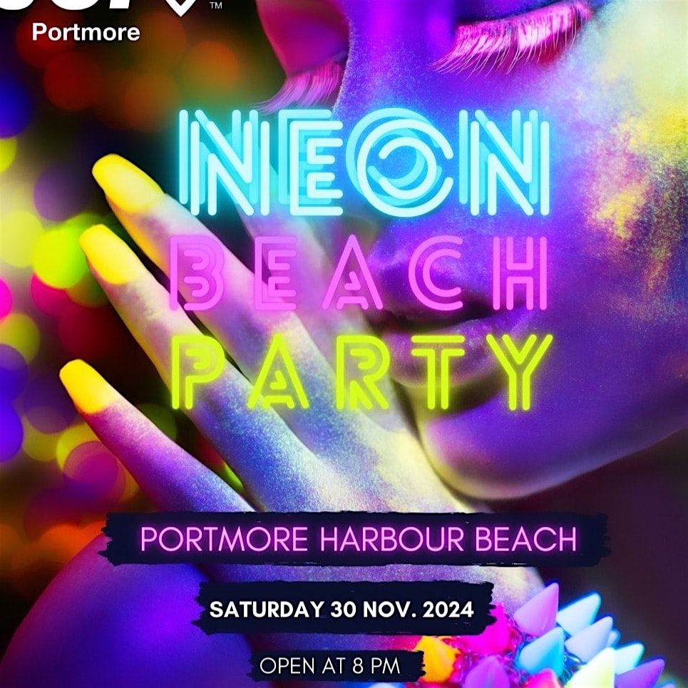 JCI Portmore NEON Beach PARTY, Port Henderson Beach, Passage Fort, 30 ...