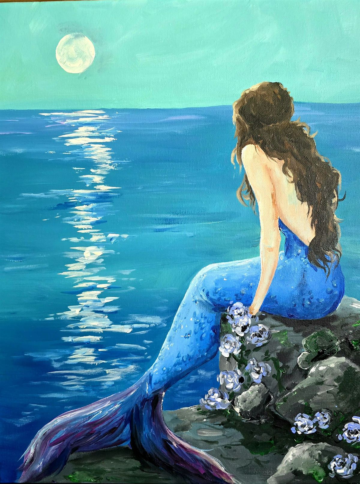 Serenity Siren **PAINT AND SIP"", Crooked Label Brewing Company, Monroe ...