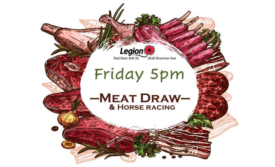 Friday Night Meat Draw 2023, Red Deer Legion, 8 December 2023 | AllEvents