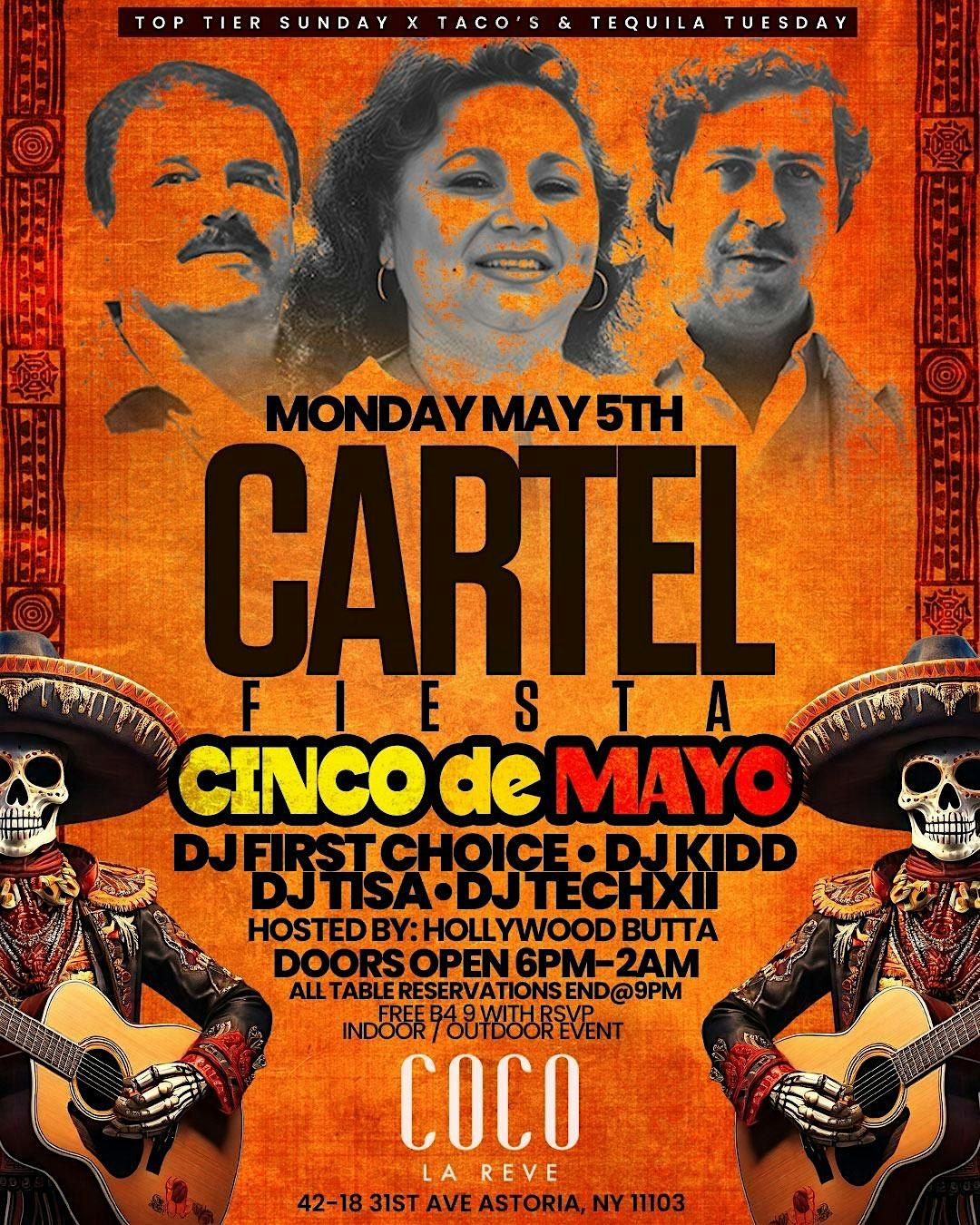 THE BIGGEST CINCO DE MAYA PARTY @ COCO LA REVE, Coco La Reve, Queens, 5 ...