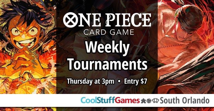 One Piece Thursday Locals, Cool Stuff Games - South Orlando, Conway, 29 ...