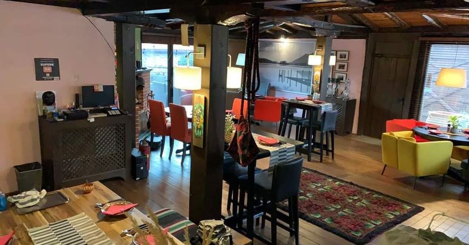 Vegan Buffet 29 lev, Le Retro Bar & Bistro 15 Neofit Rilski Street ...