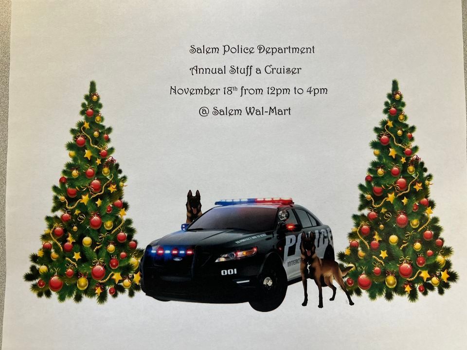 Stuff a Cruiser, Walmart Salem - E State St, 18 November 2023 ...