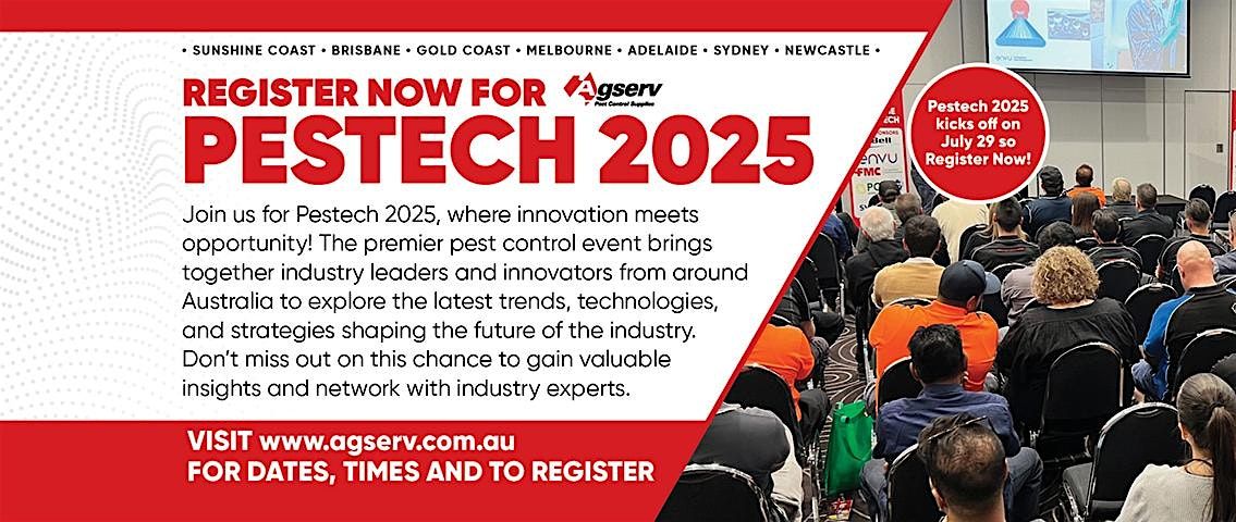 Pestech 2025 Brisbane, Carina Leagues Club, 30 July 2025 | AllEvents