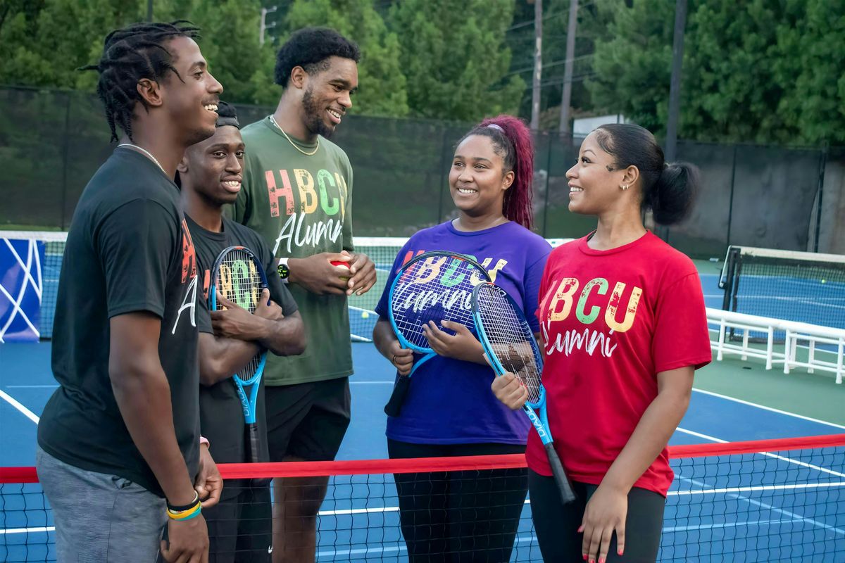 HBCU Alumni Red Ball Tennis Mixer, South Fulton Tennis Center, Atlanta ...