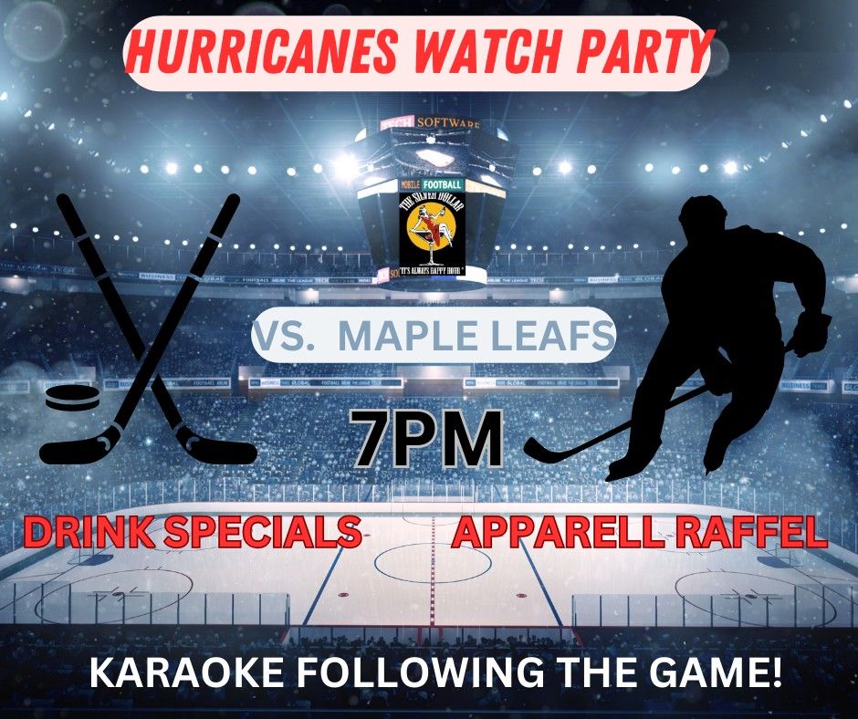Hurricanes Watch Party, Silver Dollar, Carolina Beach, 30 December 2023 ...