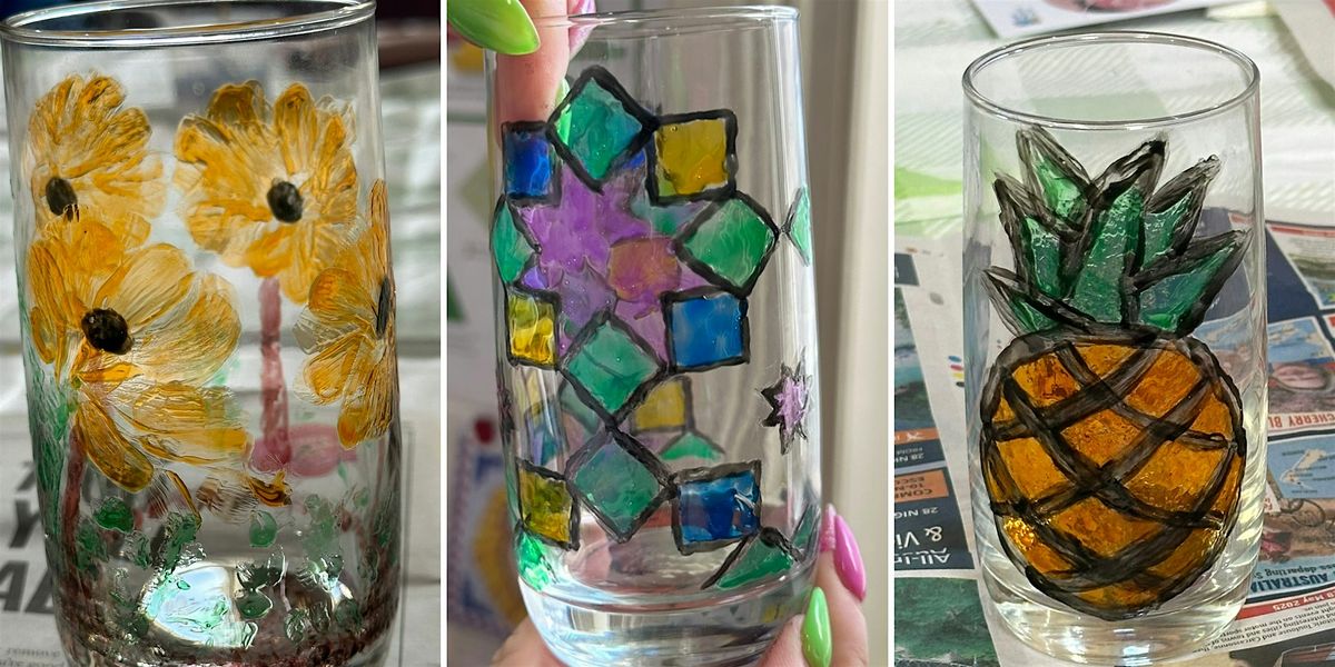 Glass Painting at Greenock Library, Greenock Institute, 20 January 2025 ...