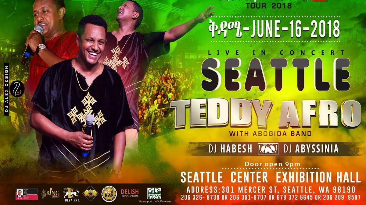 Teddy Afro at Echostage, Echostage, Mount Rainier, 25 May 2025 | AllEvents