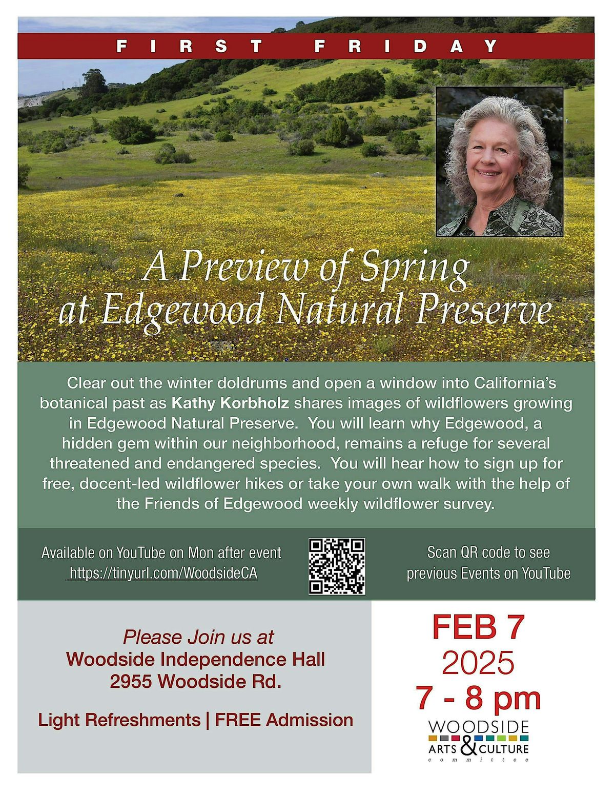 Woodsides Next First Friday! A Preview of Spring at Edgewood Preserve ...