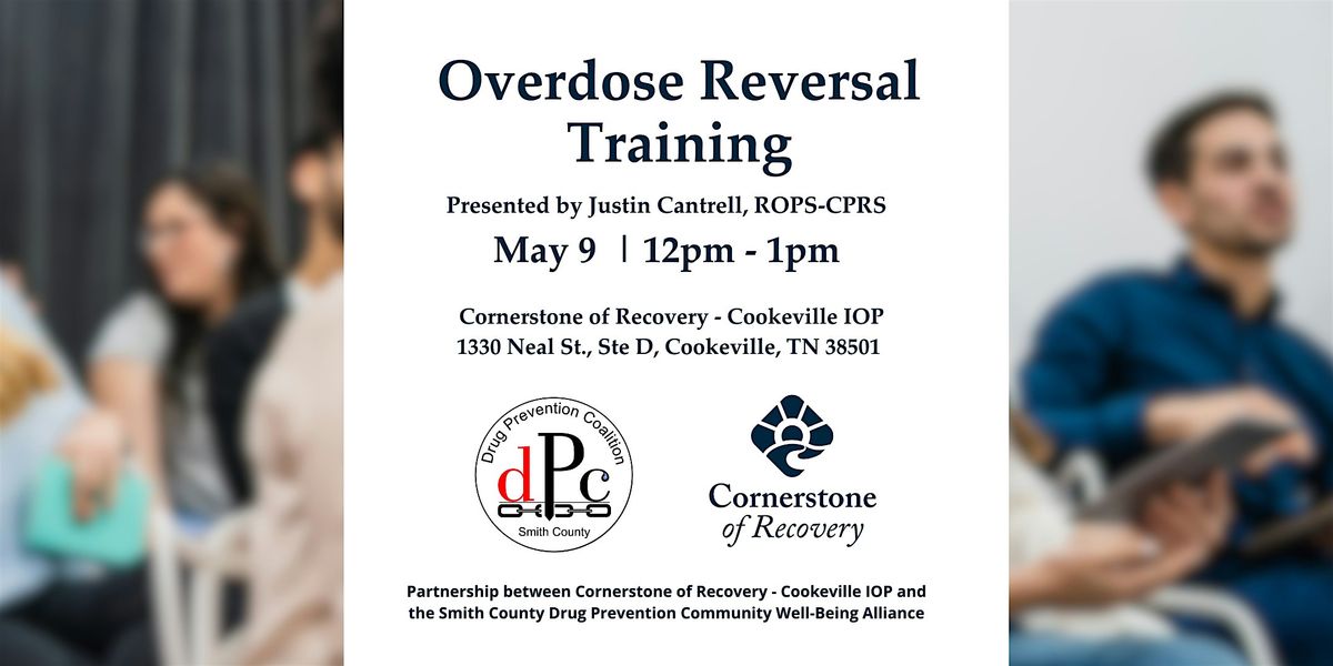 Overdose Reversal Training: Narcan Saves Lives, 1330 Neal St ste d ...