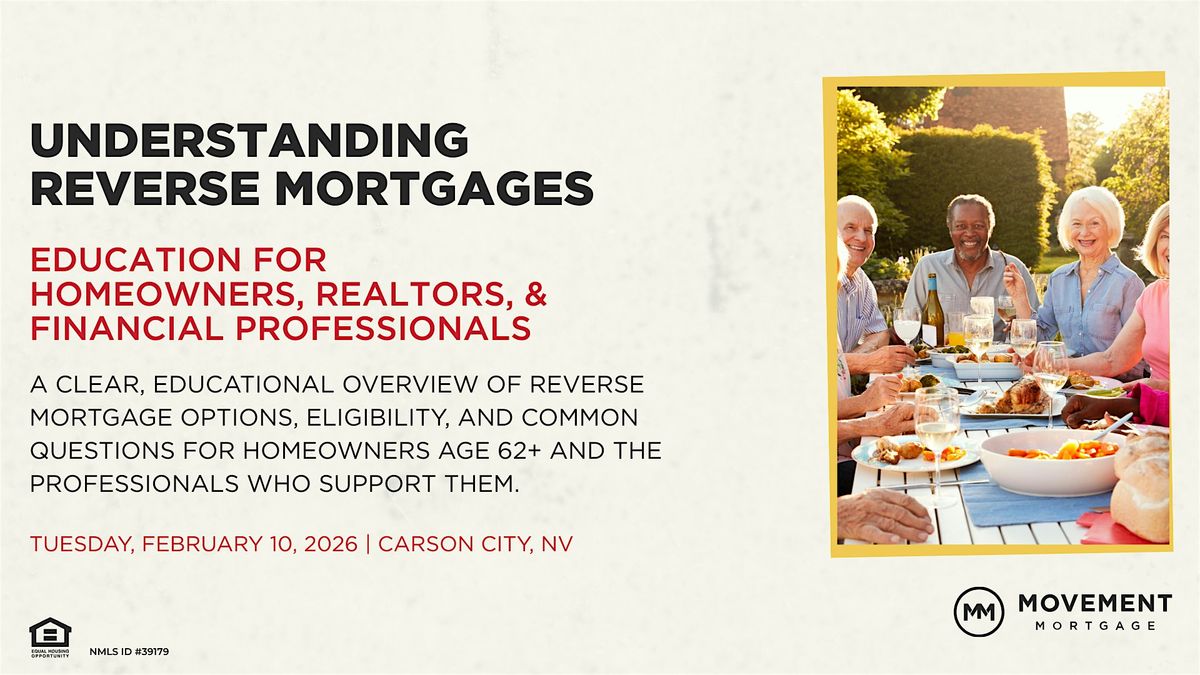 Reverse Mortgage Education Day with Movement Branch Manager Sheri Cook ...