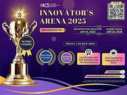 MCS Innovators Arena 2025, Mayura Consultancy Services (MCS), Kaiwara ...