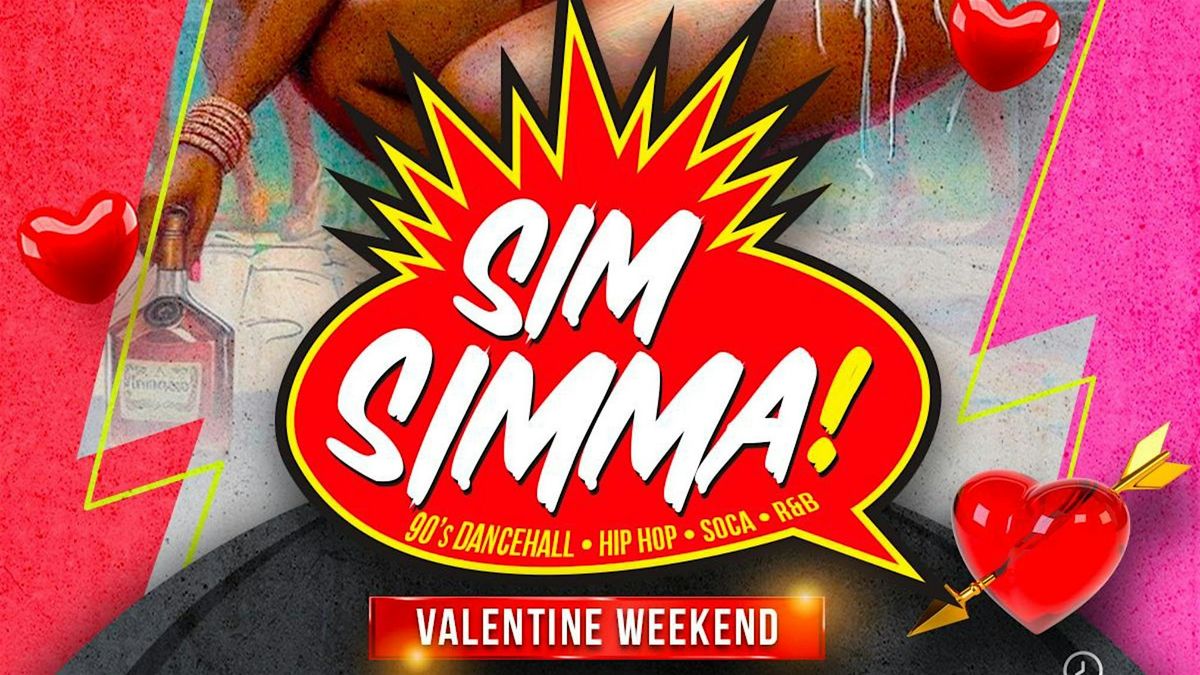 Sim Simma 90’s Valentine, Club Vault, Hollywood, 16 February to 17 ...