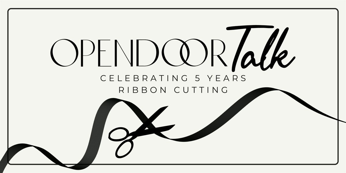 Open Door Talk Ribbon Cutting Ceremony, 1003 Weatherstone Pkwy ...