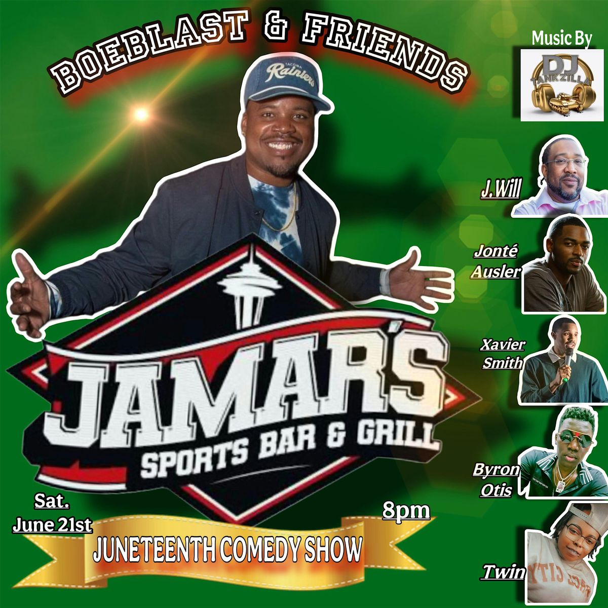 Boeblast & Friends Juneteenth Comedy Show - 21 JUN 2025