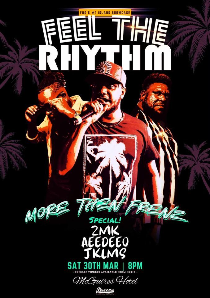 Feel The Rhythm Island Fest | ZMK, AEEDEEO, JKLMS + More! | McGuires ...