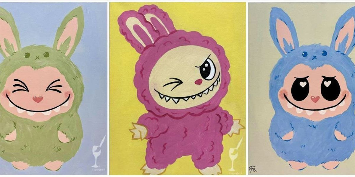 Labubu Fun - Paint and Sip by Classpop!™, Painting with a Twist Artisan ...