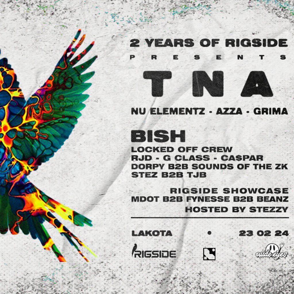 2 years of RIGSIDE | TNA, Bish, Locked off Crew, Stezzy + +, Lakota ...