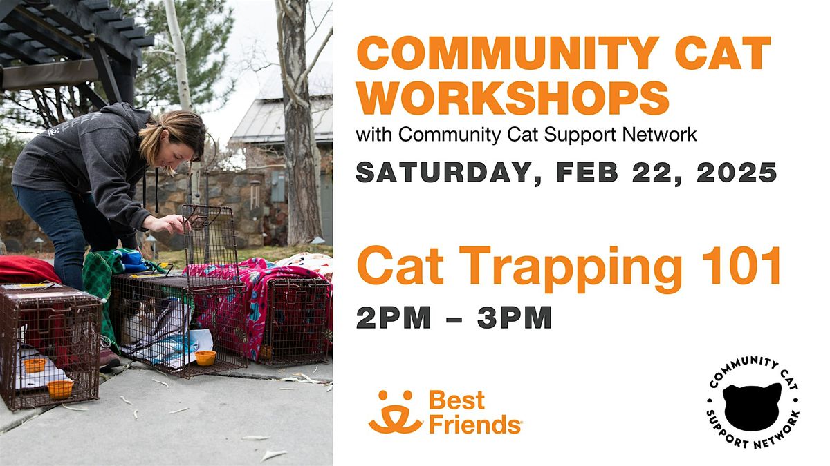 Cat Trapping 101: A community cat workshop, Best Friends Pet Resource ...