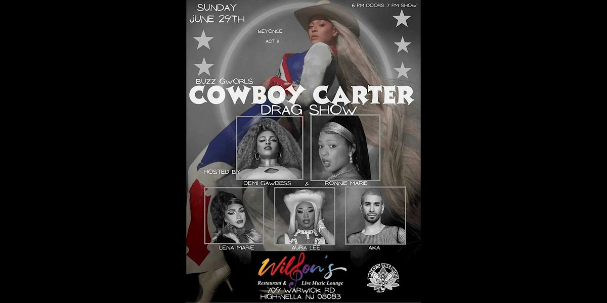 Buzz Gworls Presents: Cowboy Carter Drag Show – A Beyoncé Tribute ...