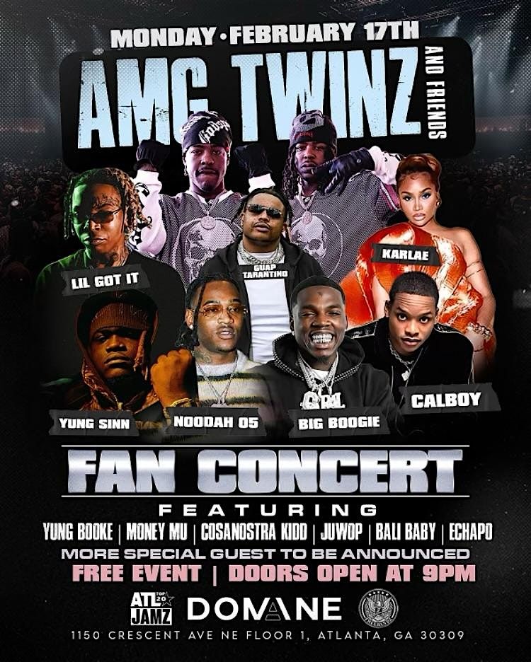 FREE FAN CONCERT, DOMAINE ATL, Atlanta, 5 May to 6 May | AllEvents