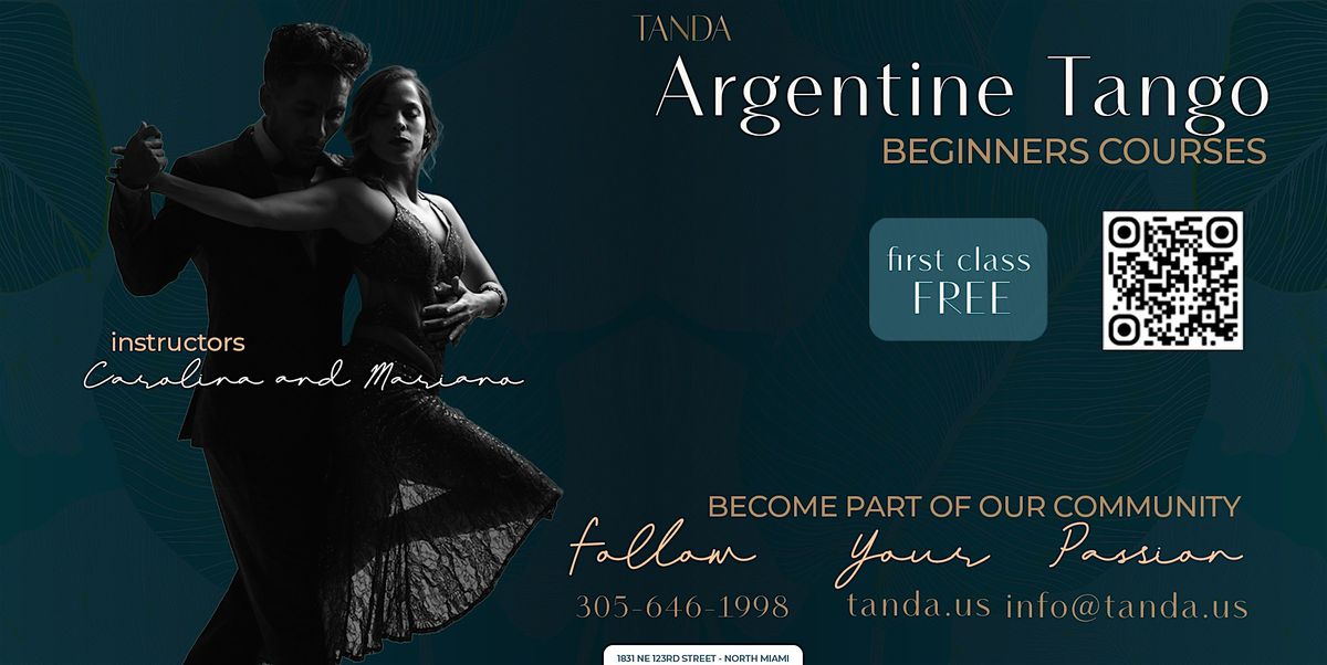 Argentine Tango Beginners Lessons, Tanda Tango & Social Club, North ...