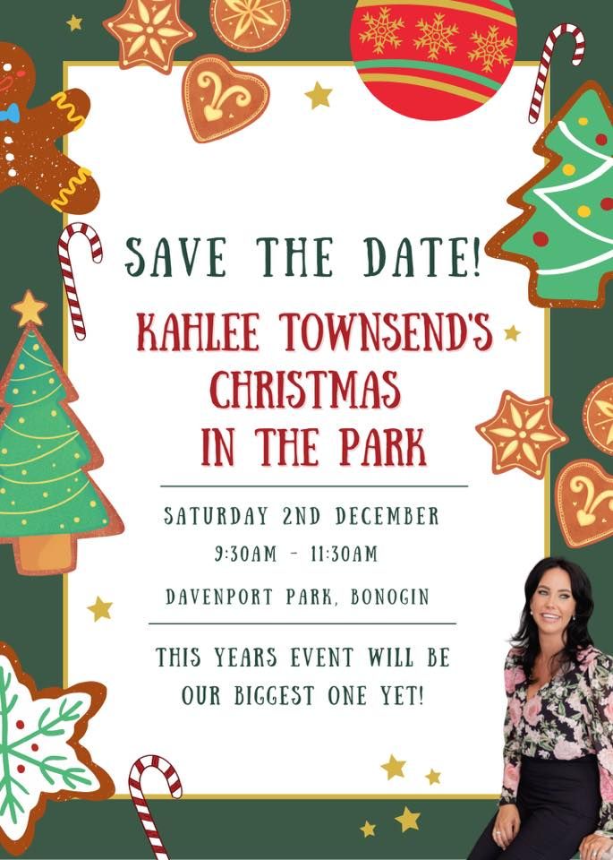 Kahlee Townsends Christmas in the Park , Davenport Park, Bonogin, Reedy ...
